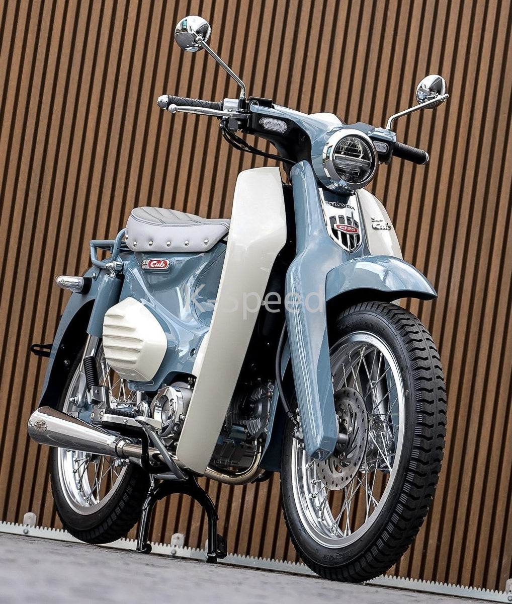 K-SPEED CA18-gray blue Front Shock Cover For HONDA C125 YEAR 2018-Diab – K-SPEED JAPAN