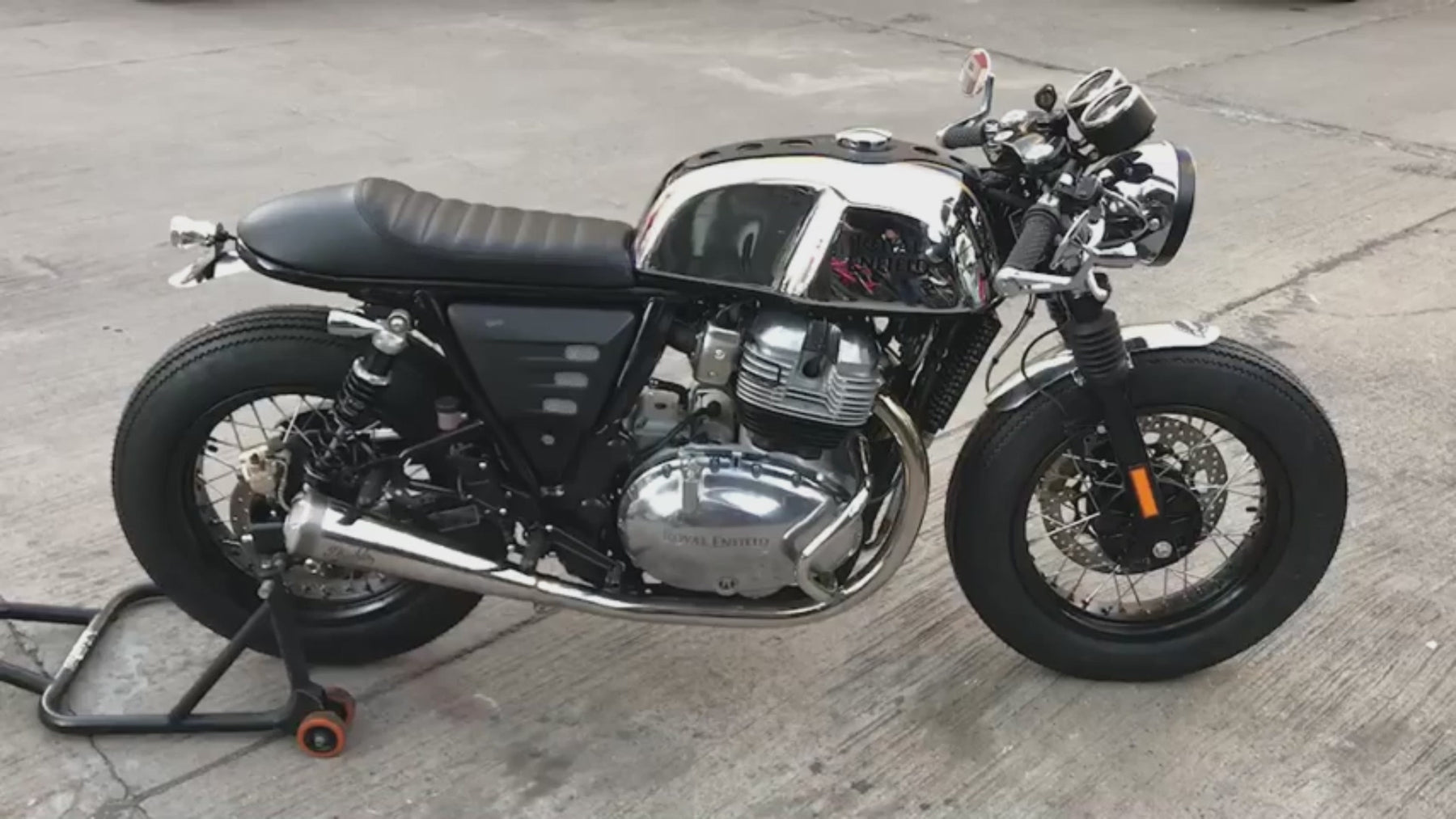 K-SPEED-GT34 Diabolus Exhaust for ROYAL ENFIELD GT650 & Intercepto – K ...
