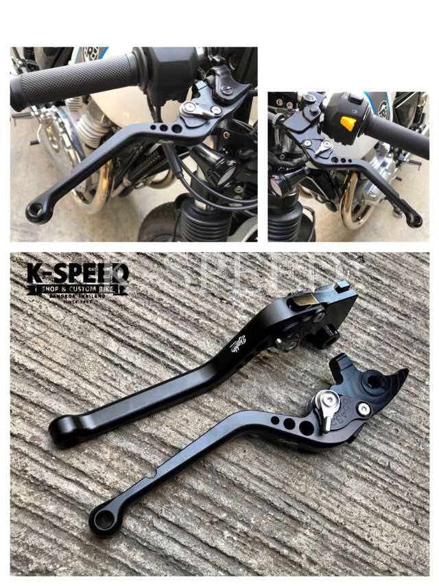 K-SPEED-GT06 Brake & Clutch Levers ROYAL ENFIELD GT 650 & Interceptor ...