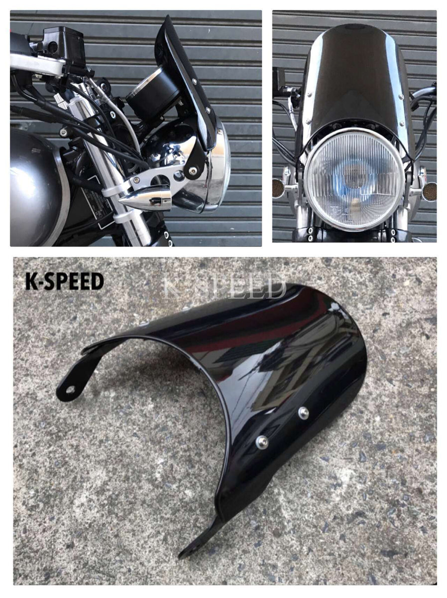 K-SPEED-GT10 Wind Shield ROYAL ENFIELD GT 650 & Interceptor 650 – K ...