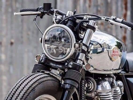 K-SPEED-GT48 Headlight Mounting Bracket ROYAL ENFIELD GT650 & Intercep ...